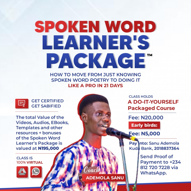 Spoken Word Course