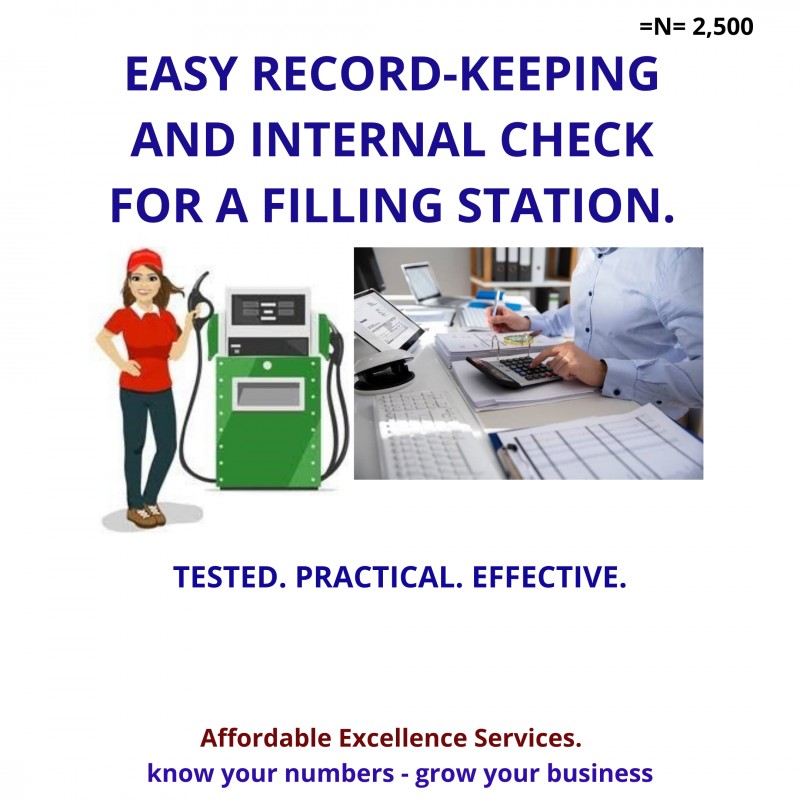 Buy Easy Record-Keeping and Internal Check For a Filling Station. by ...