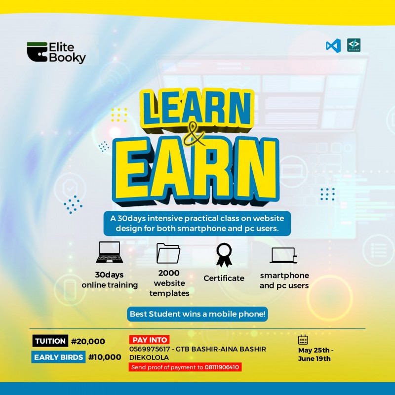 Buy The complete website design course by Bashir-Aina Bashir on Selar