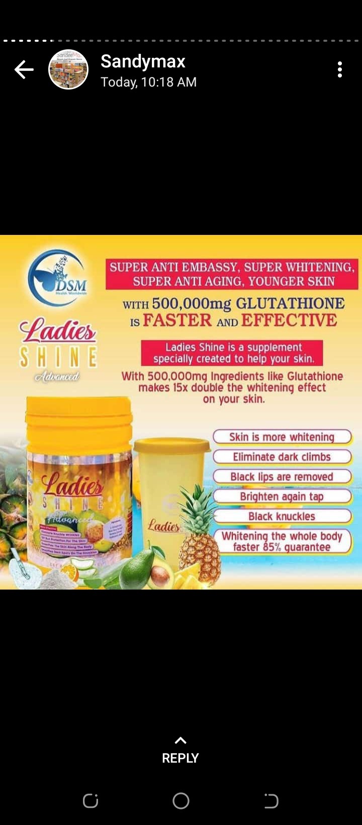 Buy Ladies Shine supplements by Beccss Botanicals Store on Selar