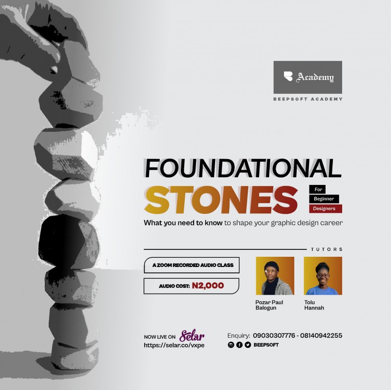 Buy Foundational Stones For Beginner Designers - AUDIO COPY by Beepsoft ...