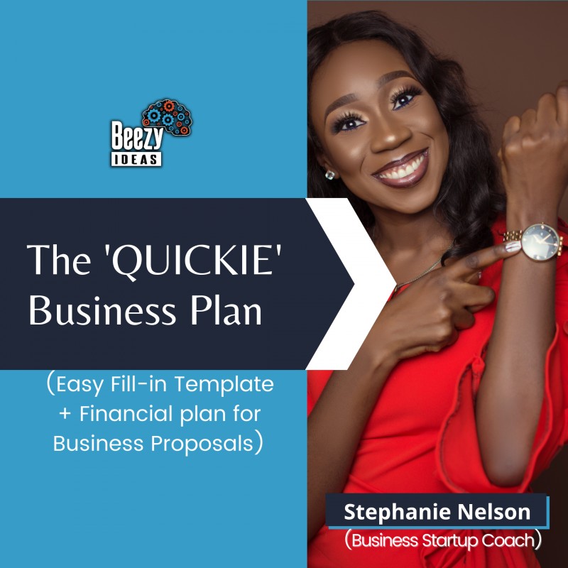 Buy The Quickie- Business Plan (+ Video Tutorial) by Beezy Ideas ...