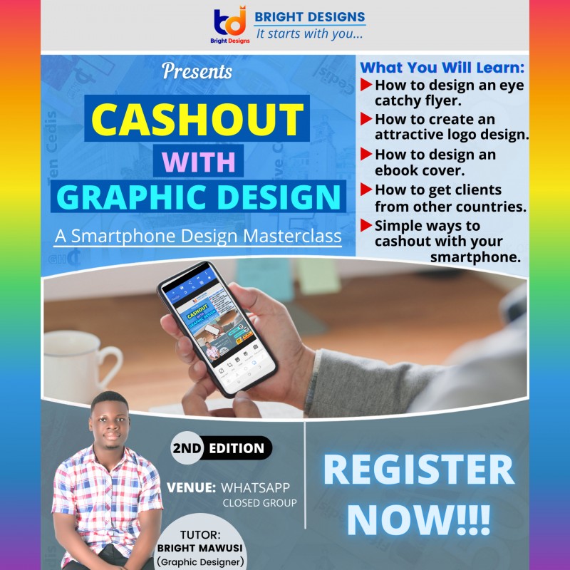 Buy SMARTPHONE GRAPHIX MASTERCLASS by Bright Mawusi on Selar