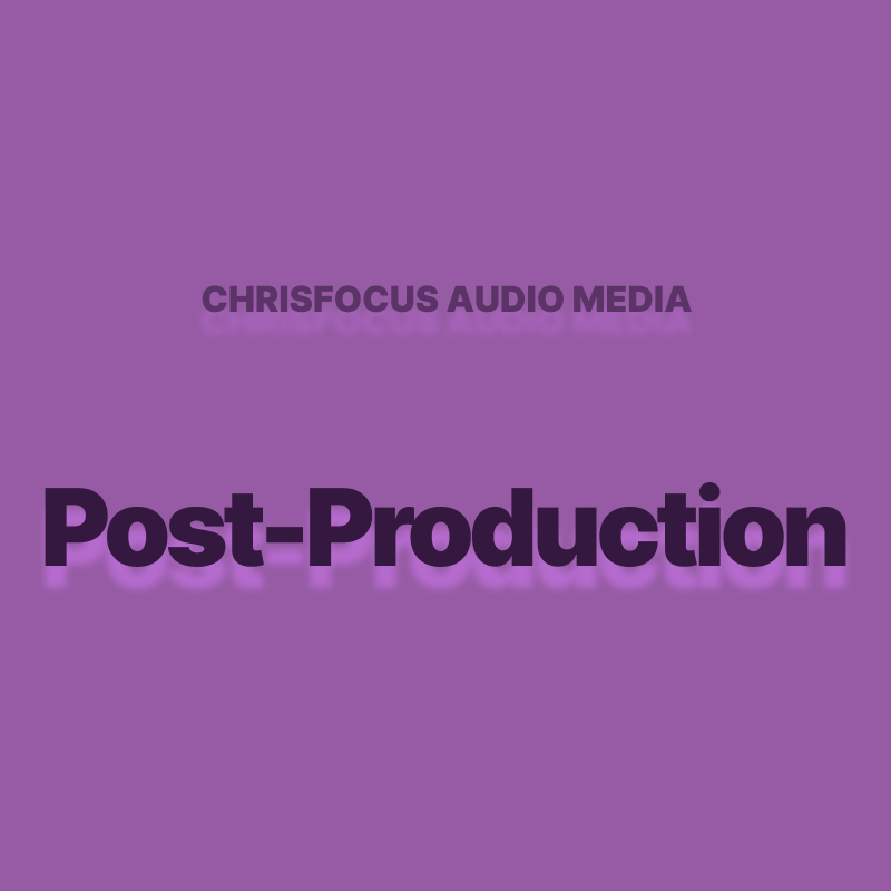 Get Audio Post Production By Chrisfocus Audio Media On Selar Get Audio Post Production By Chrisfocus Audio Media On Selar