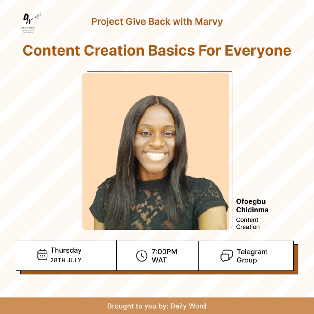 Get Content Creation Basics For Everyone by Chidinma Ofoegbu on Selar