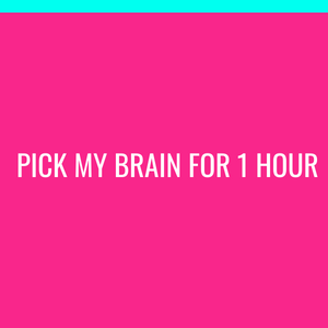 Buy Pick my brain for 1hr by Ezima Chizaram Blessing on Selar