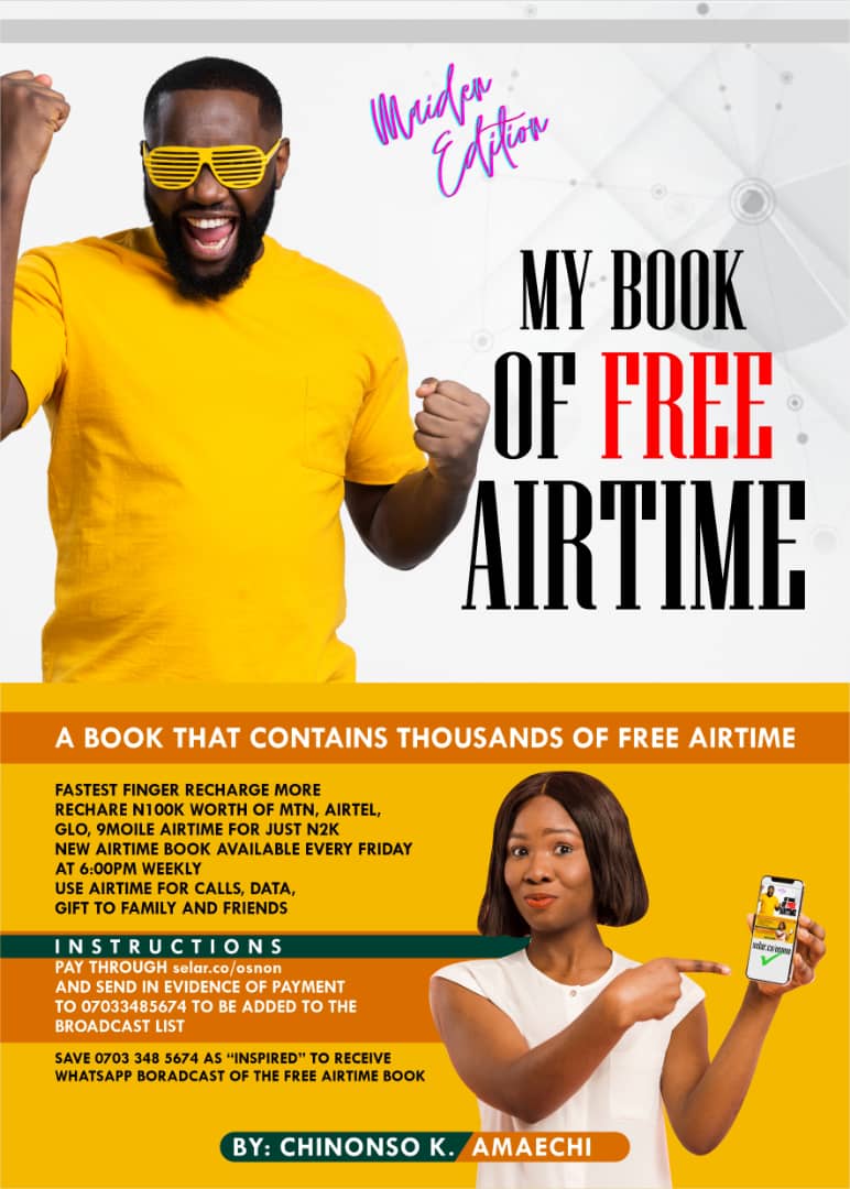 Buy The Airtime Book by Chinonso Kenneth Amaechi on Selar