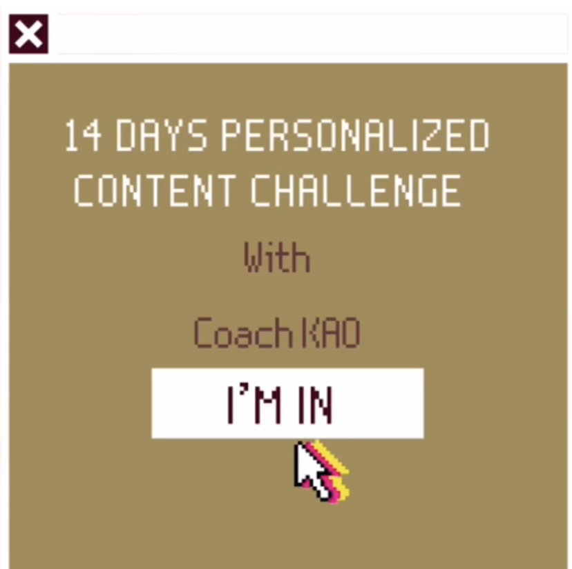 Buy 14day personalized content challenge by HMMedia on Selar