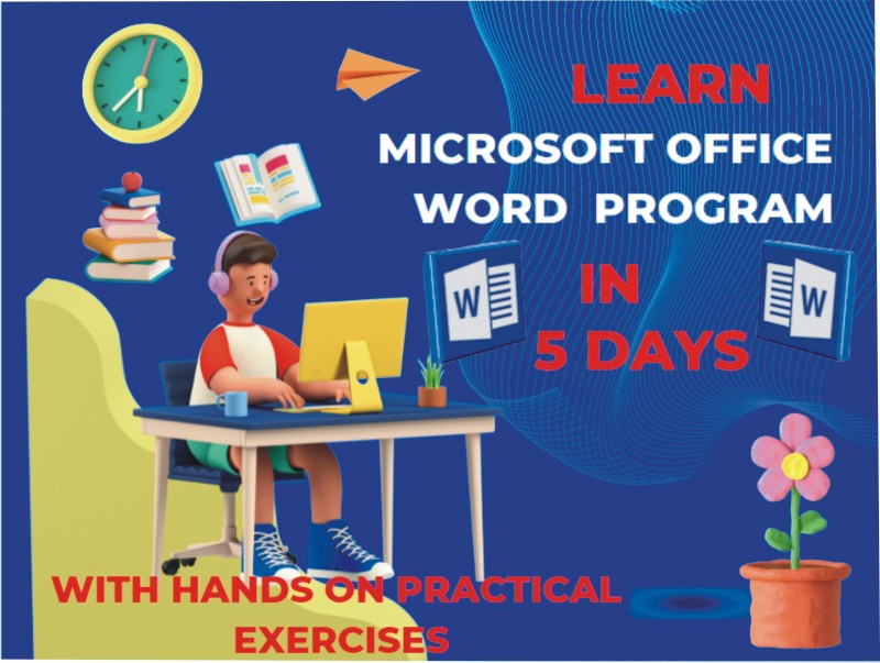 Buy LEARN MICROSOFT OFFICE WORD IN 5 DAYS !!! by cornel rest on Selar
