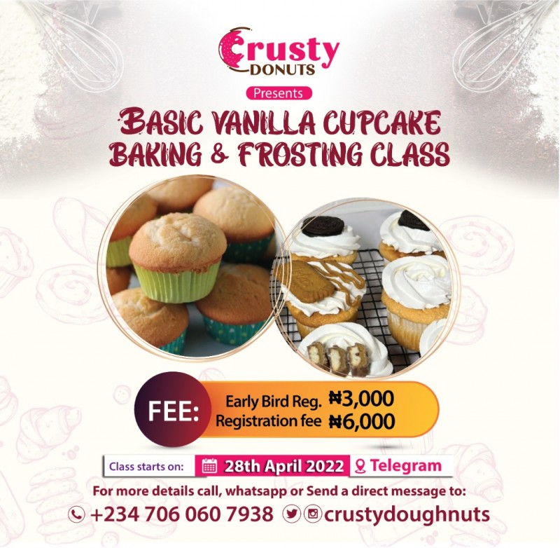 Buy BASIC VANILLA CAKE BAKING AND FROSTING CLASS by Aisha mustapha on Selar
