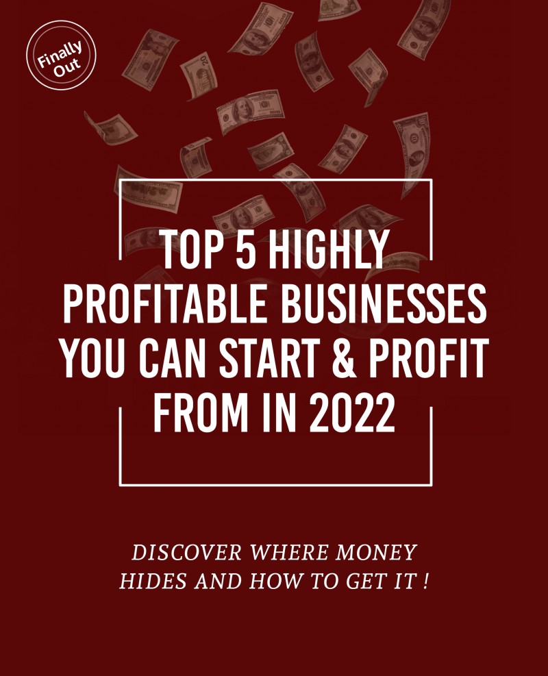 Buy Top 5 Highly Profitable Businesses You Can Start and Profit From in ...
