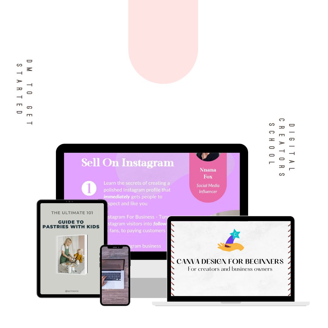 Buy CANVA DESIGN COURSE FOR BEGINNERS by digital creators school on Selar