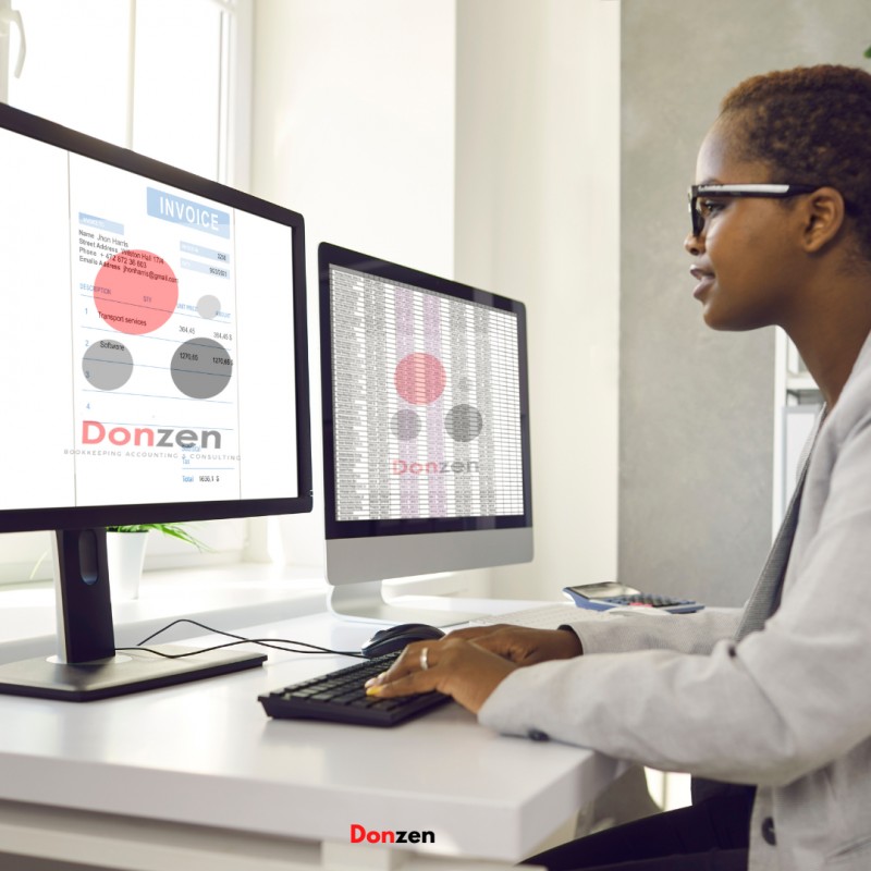 Buy Donzen Accounting Software For Small Business With No Accountant by ...