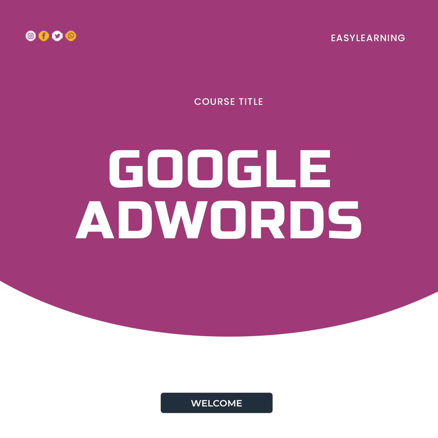 Buy Google Adwords by EasyLearning Courses on Selar