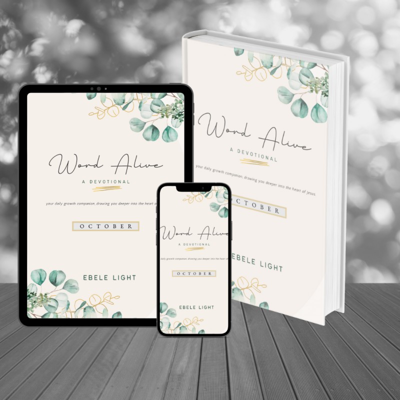 Buy Word Alive Devotional {October} by Ebele Light on Selar