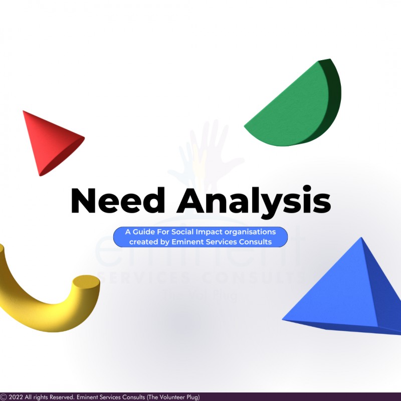 Get Need Analysis Template by Eminent Services Consults on Selar