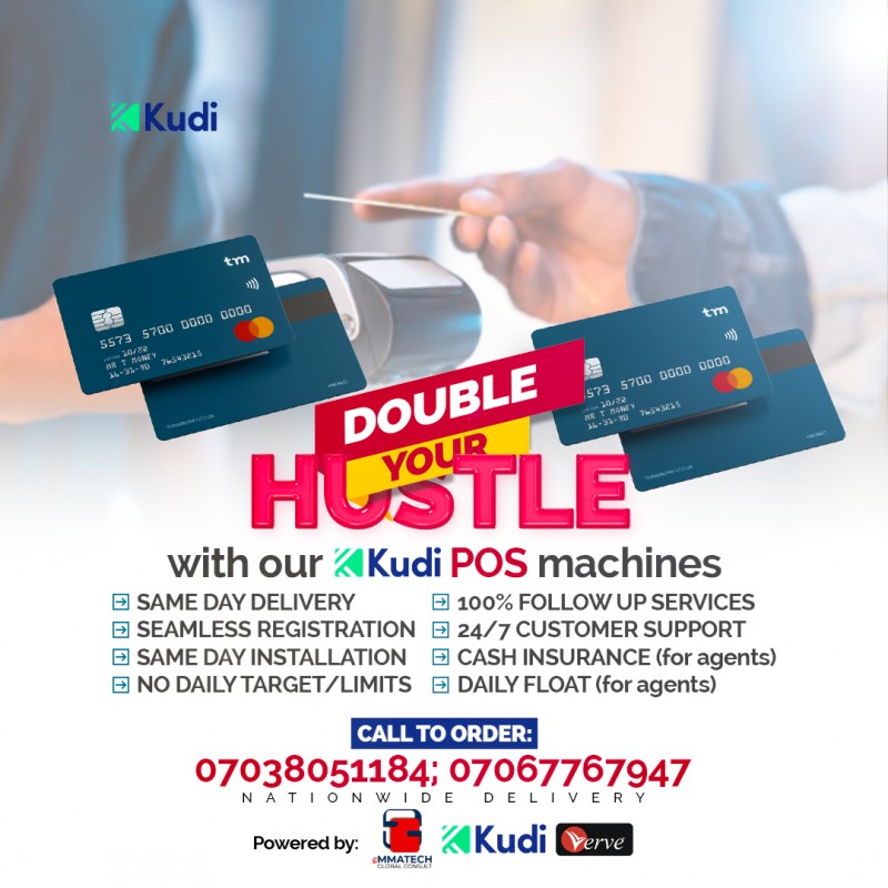 Buy Kudi POS Machines by EMMATECH GLOBAL CONSULT on Selar