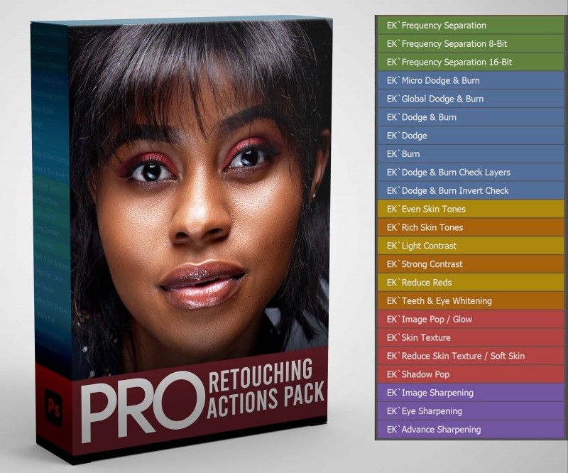 Buy Retouching Actions Pack by Eustace Kanyanda on Selar