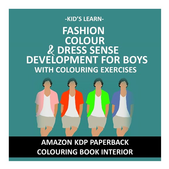 Buy Fashion Colour & Dress Sense Development For Boys With Colouring ...