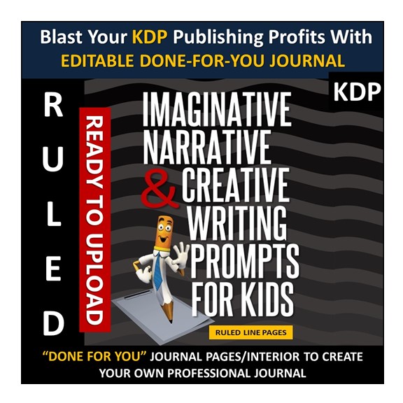 Buy Imaginative Narrative & Creative Writing Prompts For Kids - Ruled ...