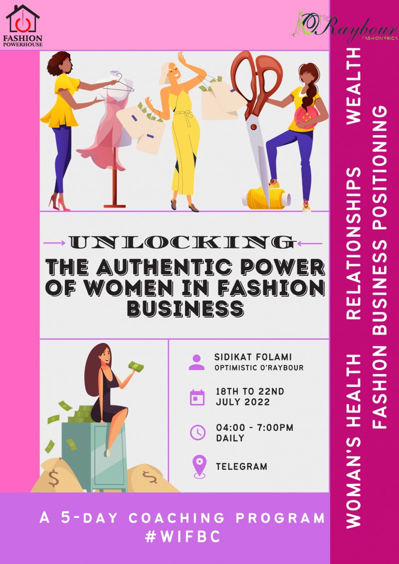 Buy UNLOCKING THE AUTHENTIC POWER OF WOMEN IN FASHION BUSINESS ( Coaching Program) by Fashion ...