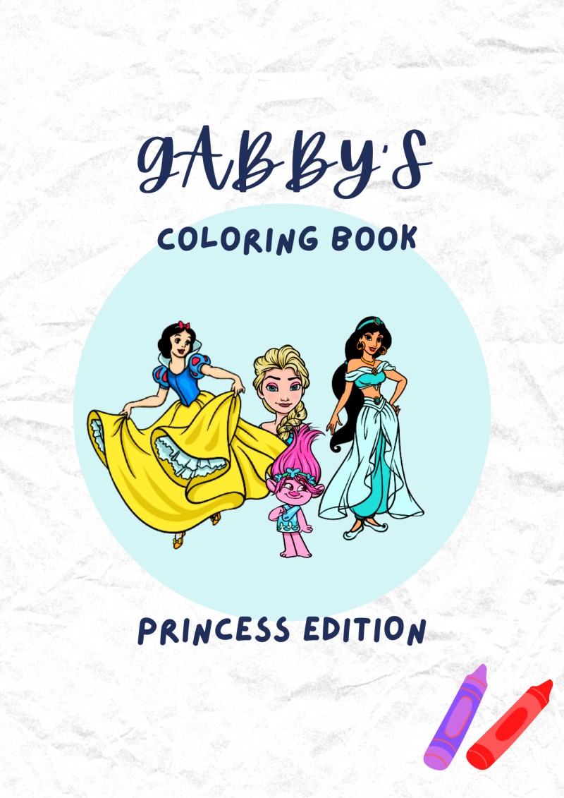 Buy Gabby's coloring Book Princess edition by Gabby’s Books on Selar