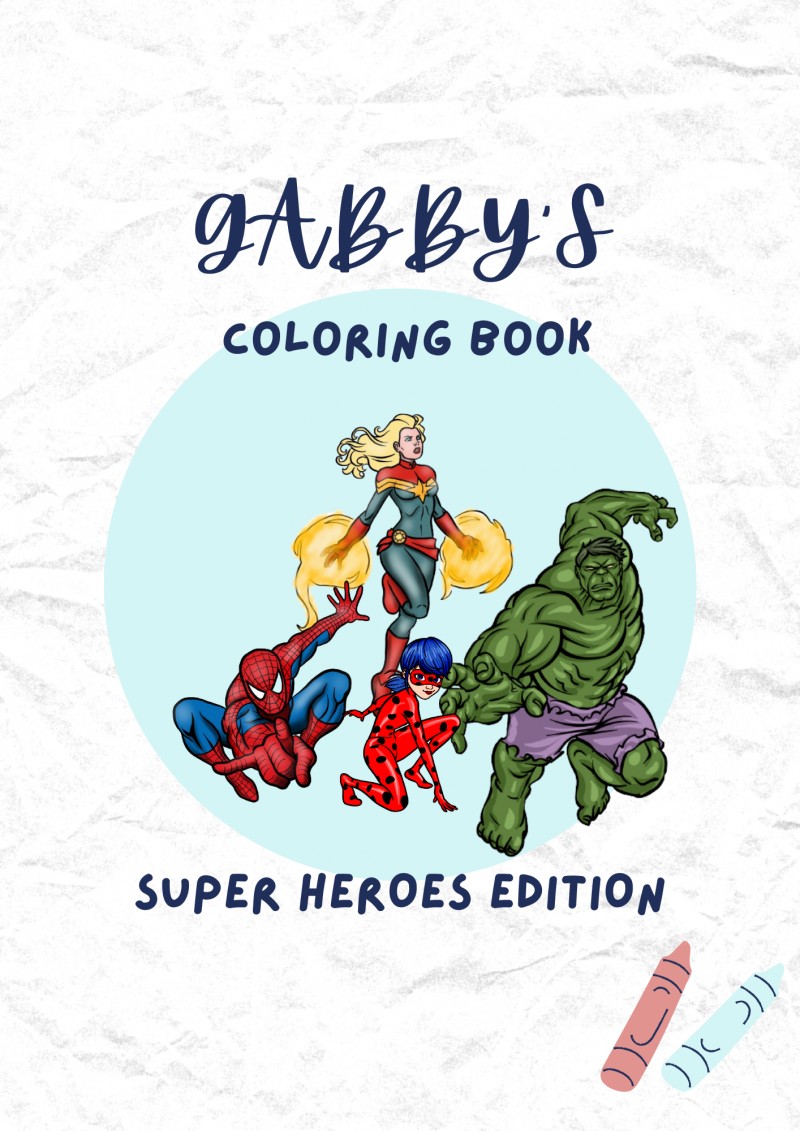 Buy Super Heroes Edition Vol.1 by Gabby’s Books on Selar