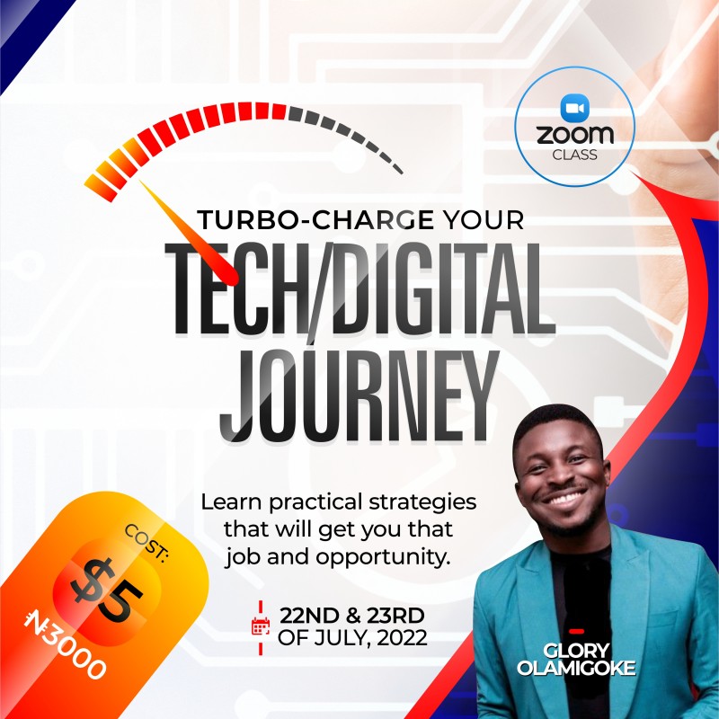 Buy Turbo Charge Your Tech/Digital Journey by Glory Olamigoke on Selar.co