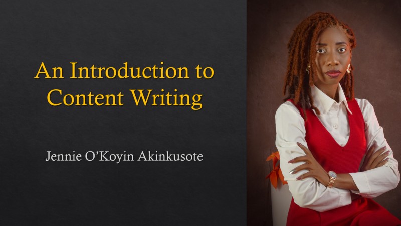 Get INTRODUCTION TO CONTENT WRITING (FREE) by GoodBooksNg on Selar
