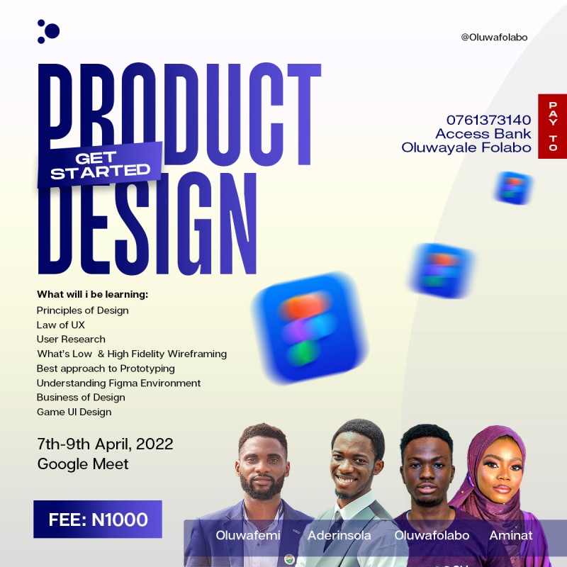Buy Product Design Bootcamp by on Selar