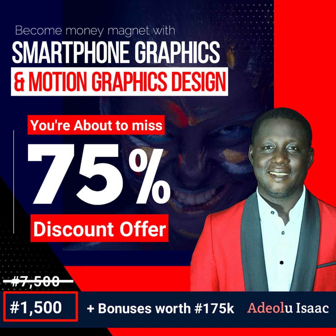Buy Smartphone Graphics and Motion Design Course by Ige Adeolu on Selar
