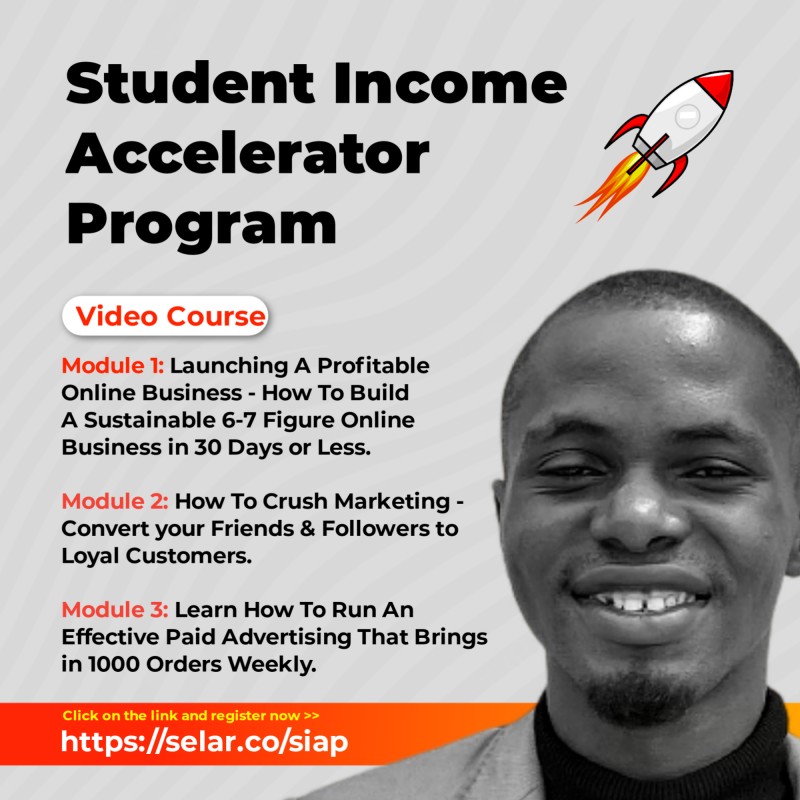 Buy Students Income Accelerator Program by Nnaemeka Business College on ...