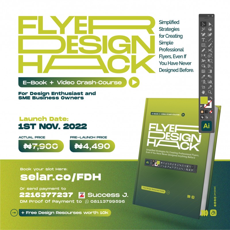 Buy FLYER DESIGN HACK by Israel Success on Selar