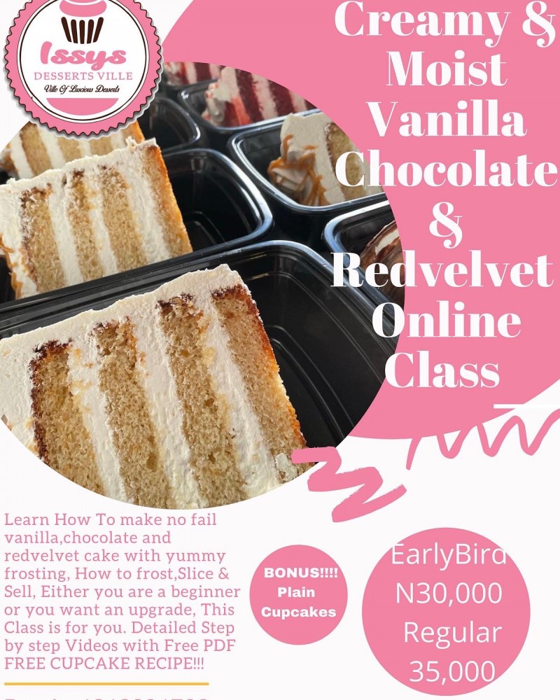 Buy Complete Cake Class by Issys Desserts Ville on Selar