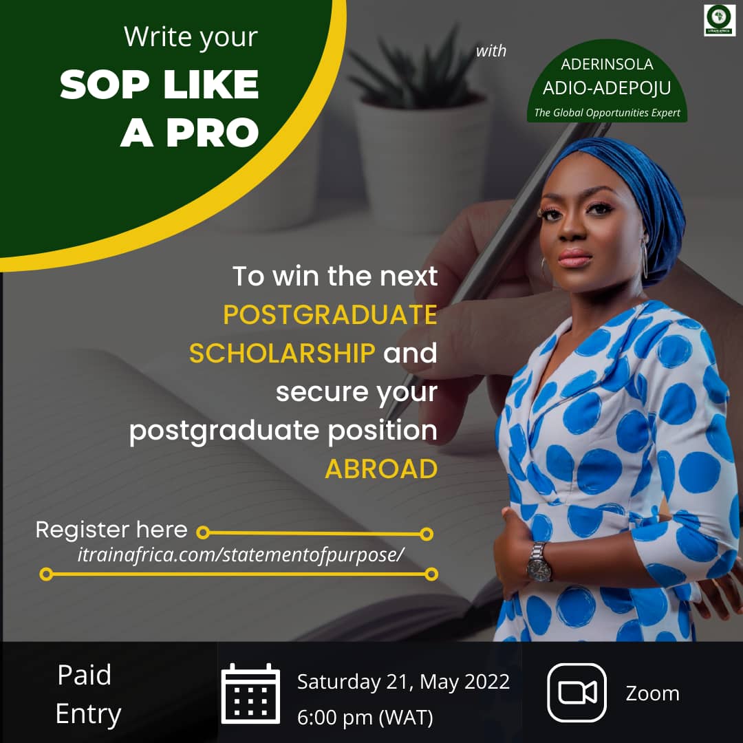 Buy Write Your SOP Like a Pro by Aderinsola Adio-Adepoju on Selar