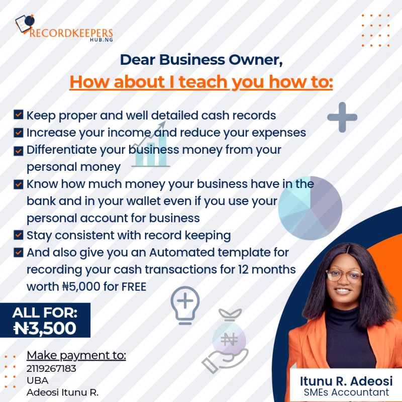 Buy CTR TRAINING by ITUNU R. ADEOSI on Selar