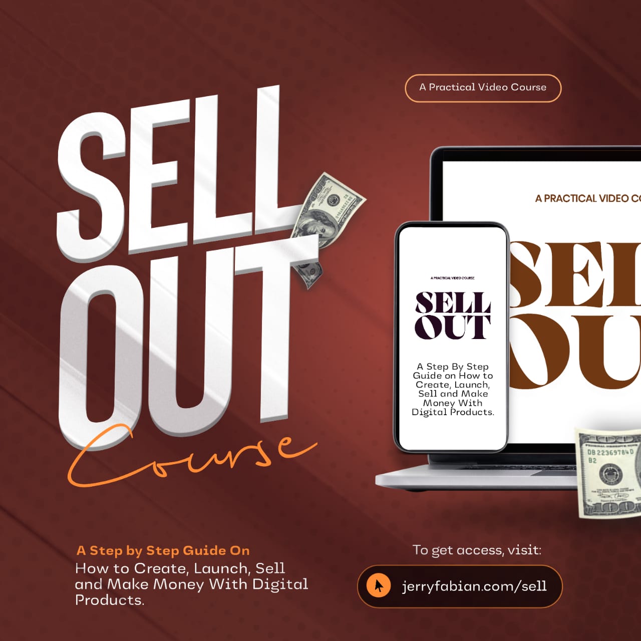 Buy The Sell Out Course by Jerry Fabian on Selar
