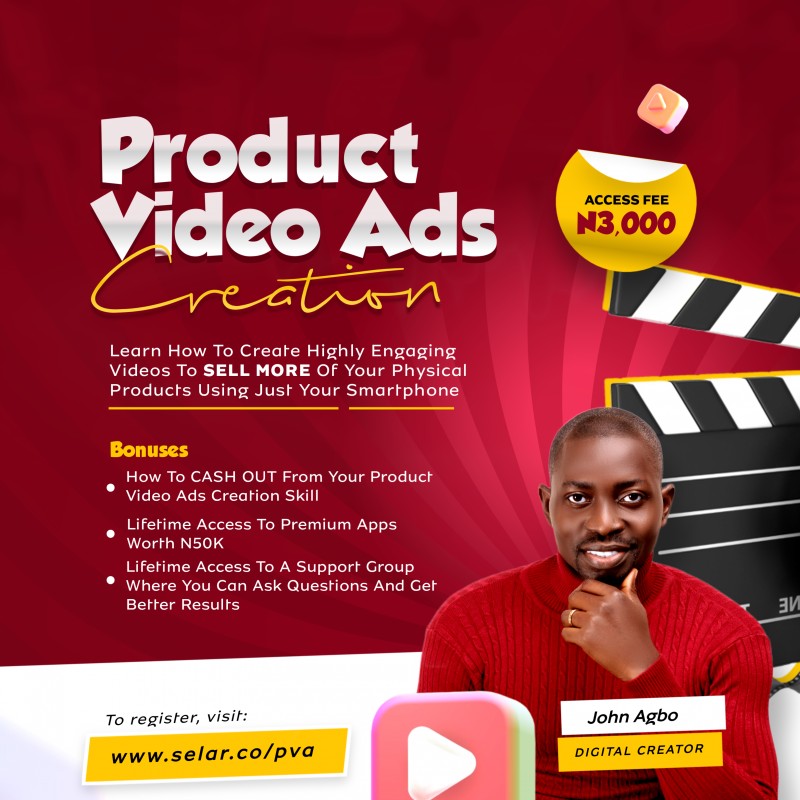 Buy Product Video Ads Creation by John Agbo on Selar