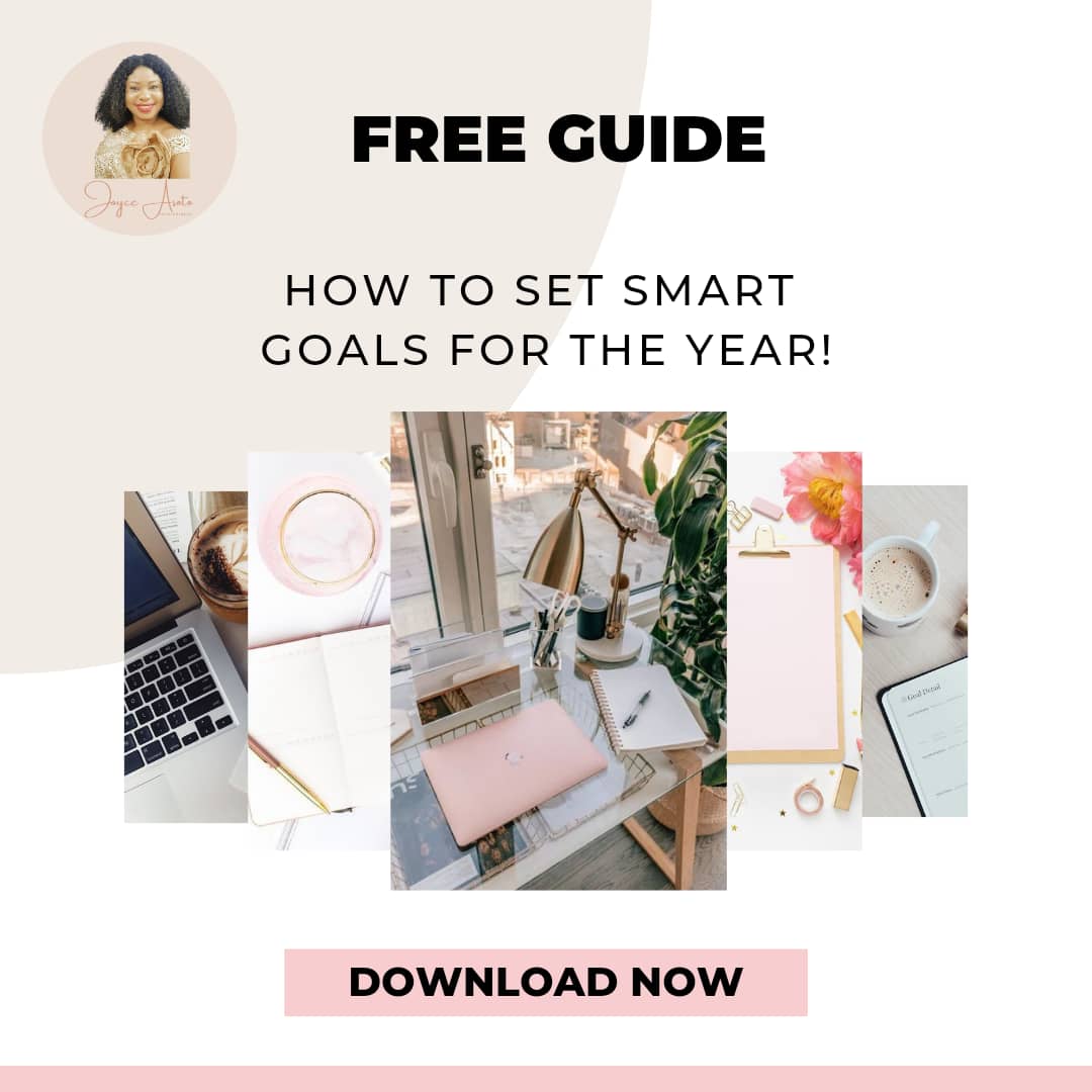 Get NEW YEAR RESOLUTIONS - HOW TO SET SMART GOALS! by Joyce Asoto on Selar