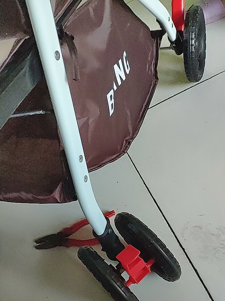 Buy The baby stroller can sit and lie down with portable folding high ...