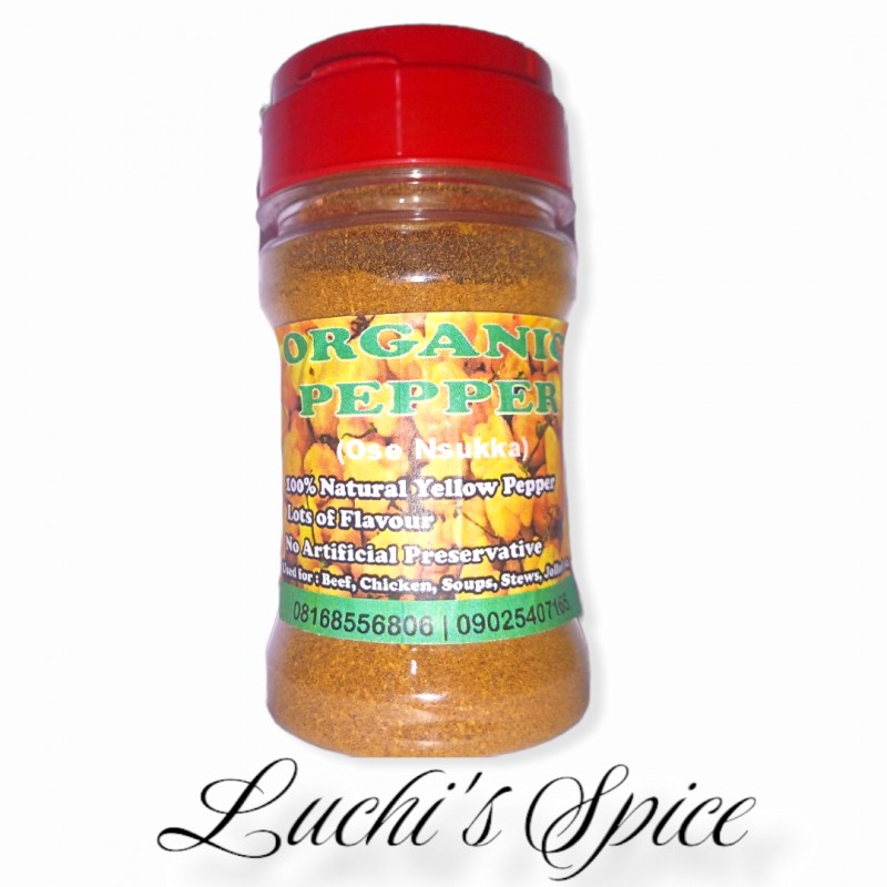 Buy Ground Yellow Pepper, one 2.26 ounces container Yellow Seasoning ...