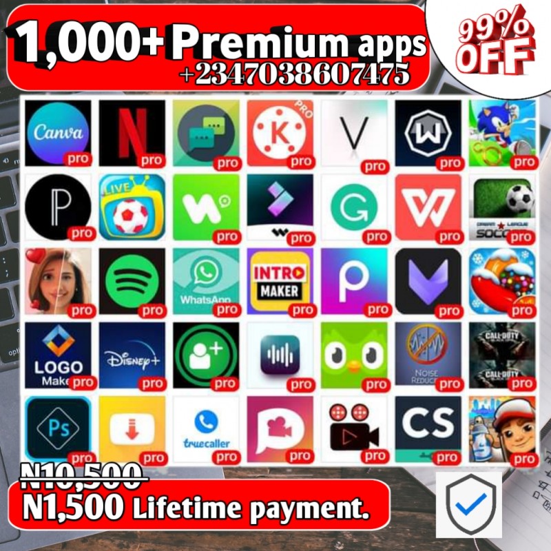 Buy Premium / PRO Apps by Kingsley Akpabio (Ndking) on Selar