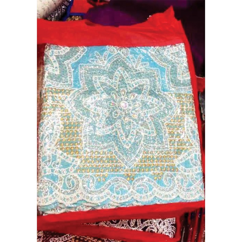 Buy Indian Jodge, Sky Blue Color (Snow Flecks) by Eze Innocent on Selar