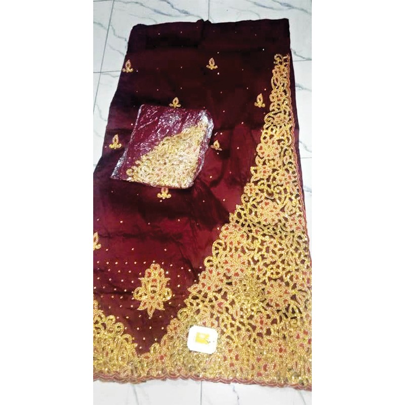 Buy Indian Jodge Wine Color (Net) by Eze Innocent on Selar