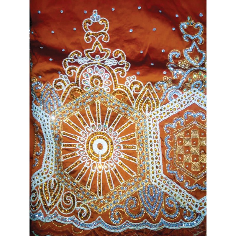 Buy Indian Jodge Burnt Orange Color (Polygon) by Eze Innocent on Selar