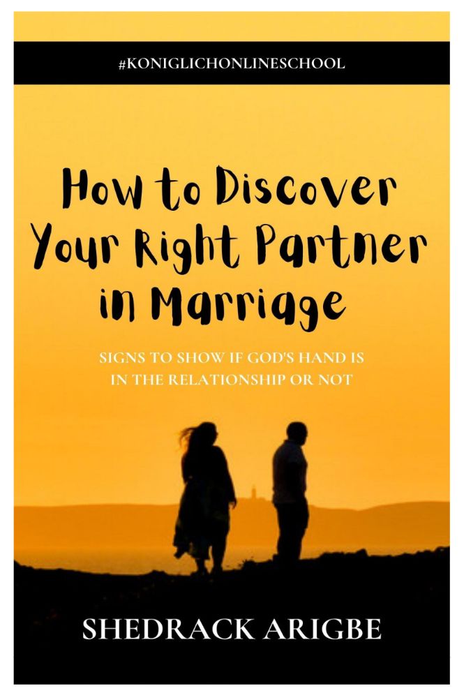 Buy HOW TO DISCOVER YOUR RIGHT PARTNER IN MARRIAGE by Shedrack Arigbe ...