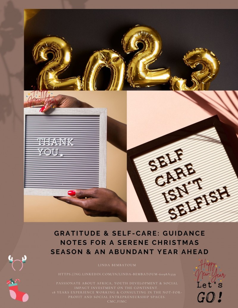 Buy Gratitude and Self-care: Guidance Notes for A Serene Christmas ...