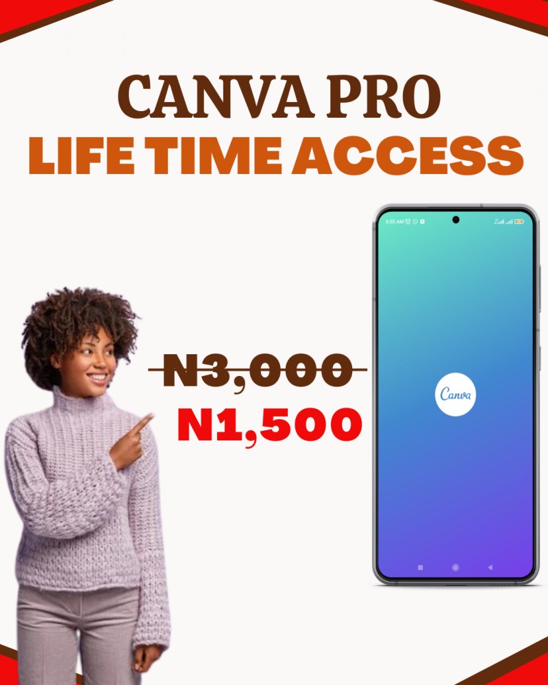 Buy Canva Pro Subscription by Love Success on Selar