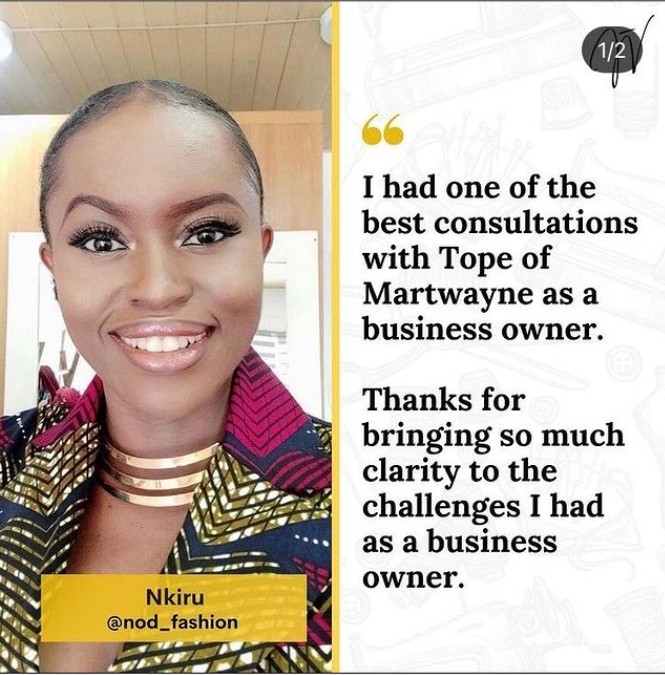 Buy One on One Coaching Session by Martwayne on Selar.co