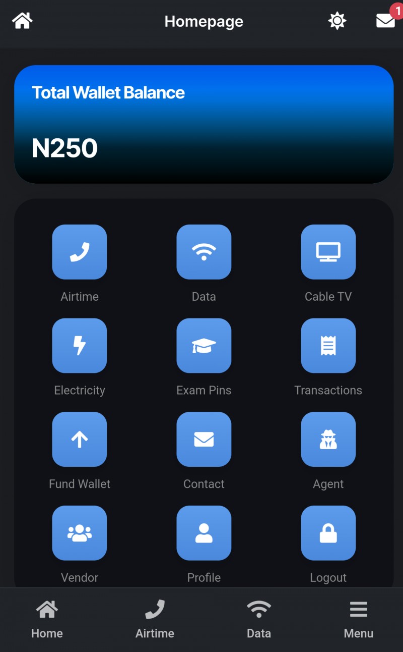 Buy Vtu script with a developer (manual funding only) (not automated ...